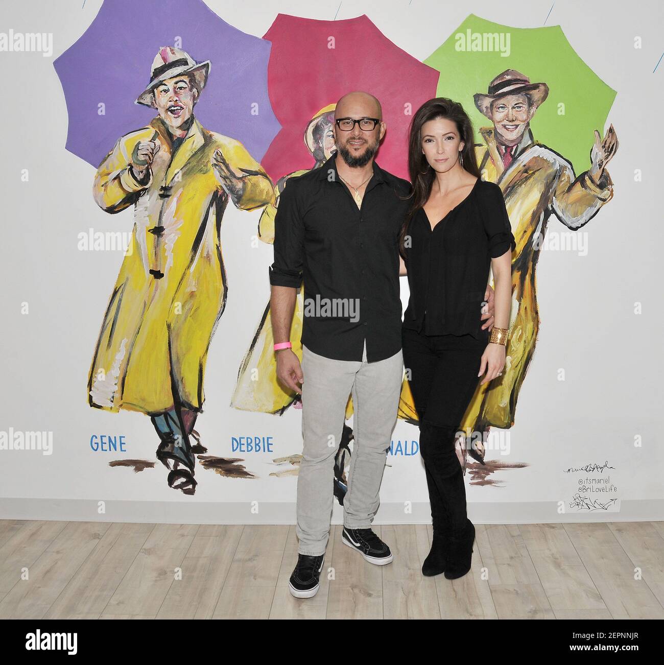 Cris Judd and Kelly Judd at the Debbie Reynolds Legacy Studios' Aaliyah ...