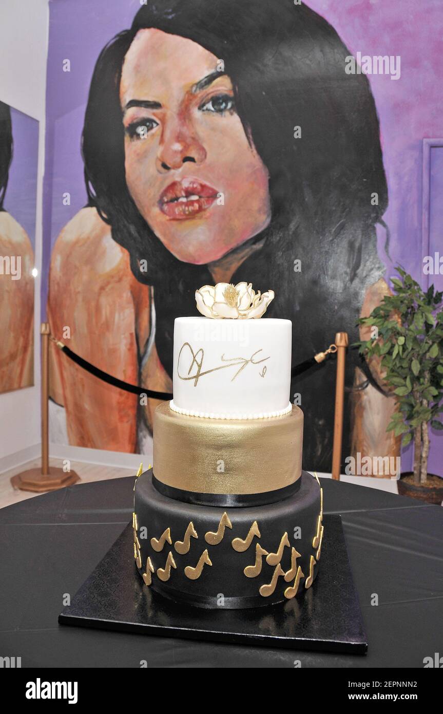 Aaliyah Mural by Artist Mariella Angela and Birthday Cake by Pastery ...
