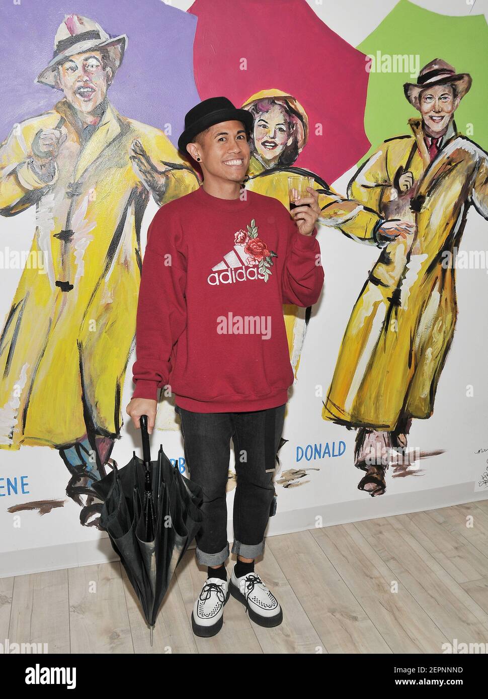 Dancer/Choreographer Ray Basa at the Debbie Reynolds Legacy Studios ...