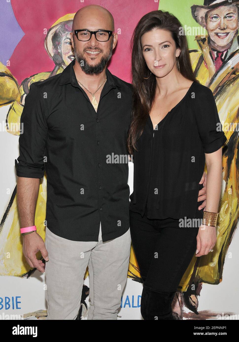 Cris Judd and Kelly Judd at the Debbie Reynolds Legacy Studios' Aaliyah ...