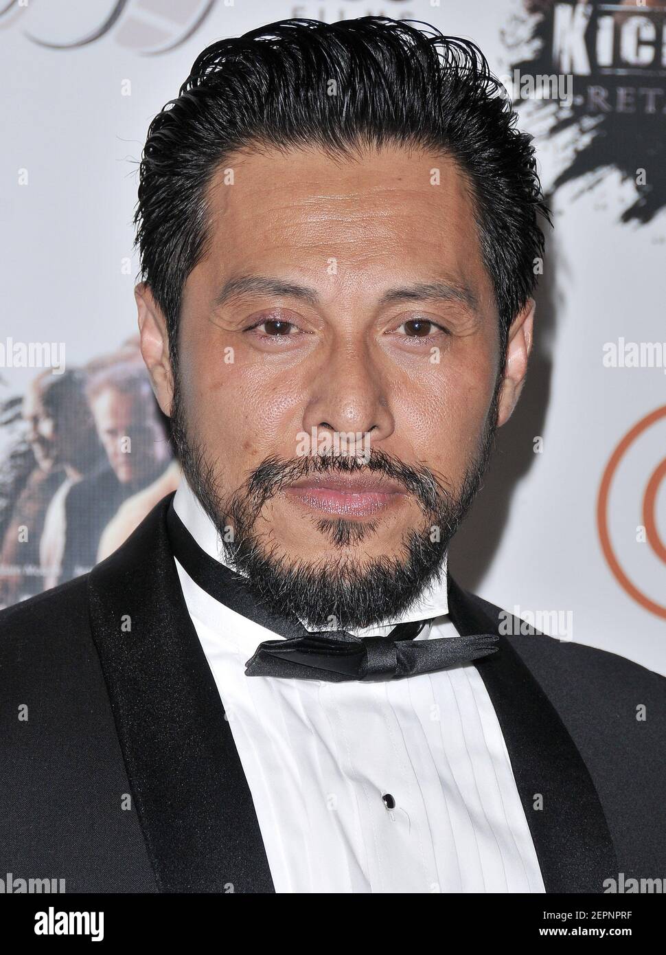 Sam Medina arrives at the "Kickboxer: Retaliation" Premiere held at the ...