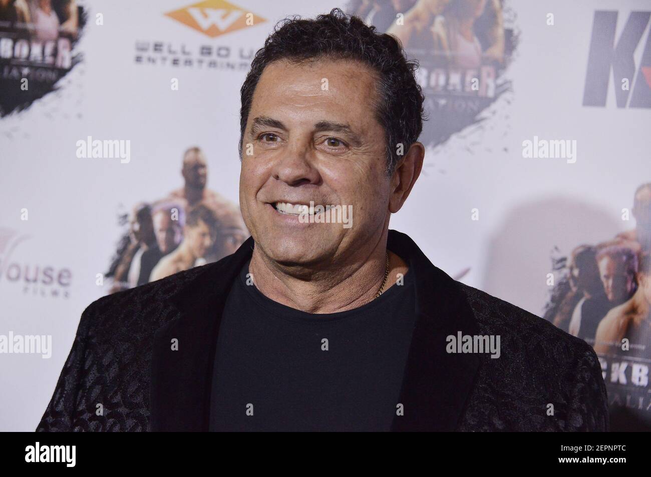 Director Dimitri Logothetis arrives at the "Kickboxer: Retaliation ...