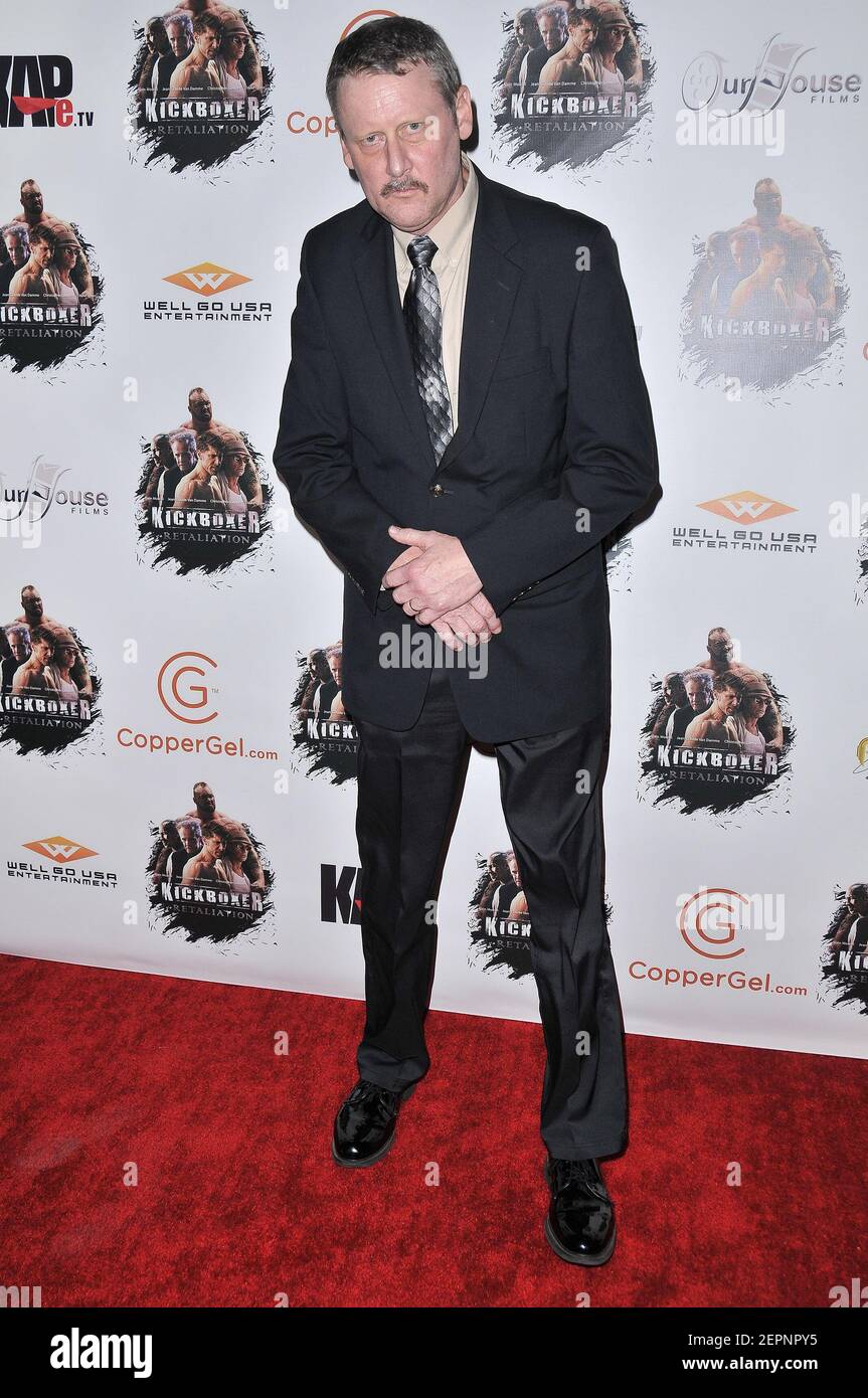 John Horst arrives at the "Kickboxer: Retaliation" Premiere held at the ...