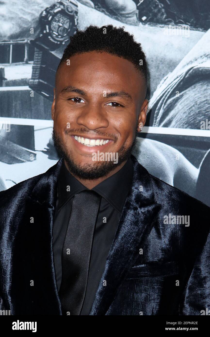 Ron J. Rock at the STX Films "Den Of Thieves" Los Angeles Premiere held ...