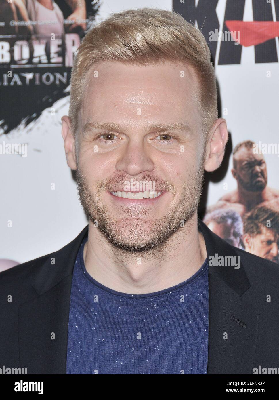 Tommy Walker arrives at the "Kickboxer: Retaliation" Premiere held at ...