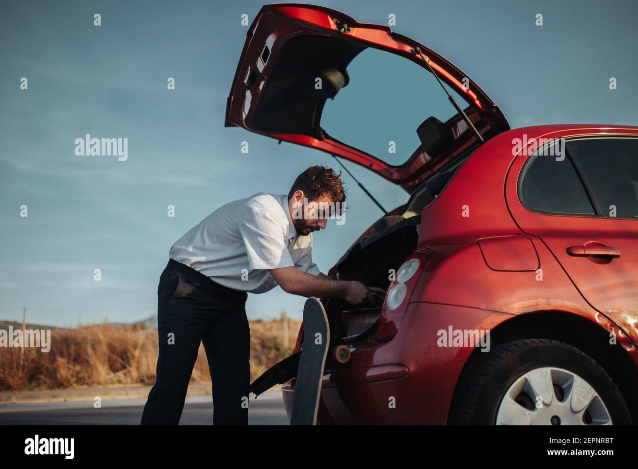 Trunk vehicle hi-res stock photography and images - Alamy