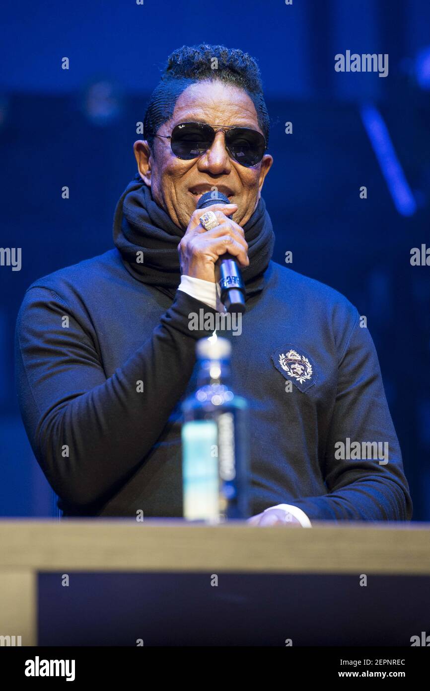 Michael Jackson's brother, Jermaine Jackson attends to presentation of ...