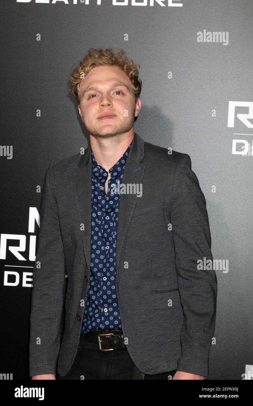 Joe Adler at the "Maze Runner: The Death Cure" Fan Screening at AMC 15 ...