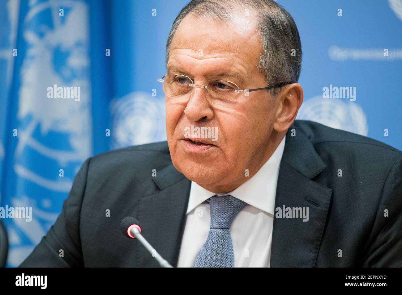 Sergey Lavrov, Minister for Foreign Affairs of the Russian Federation ...