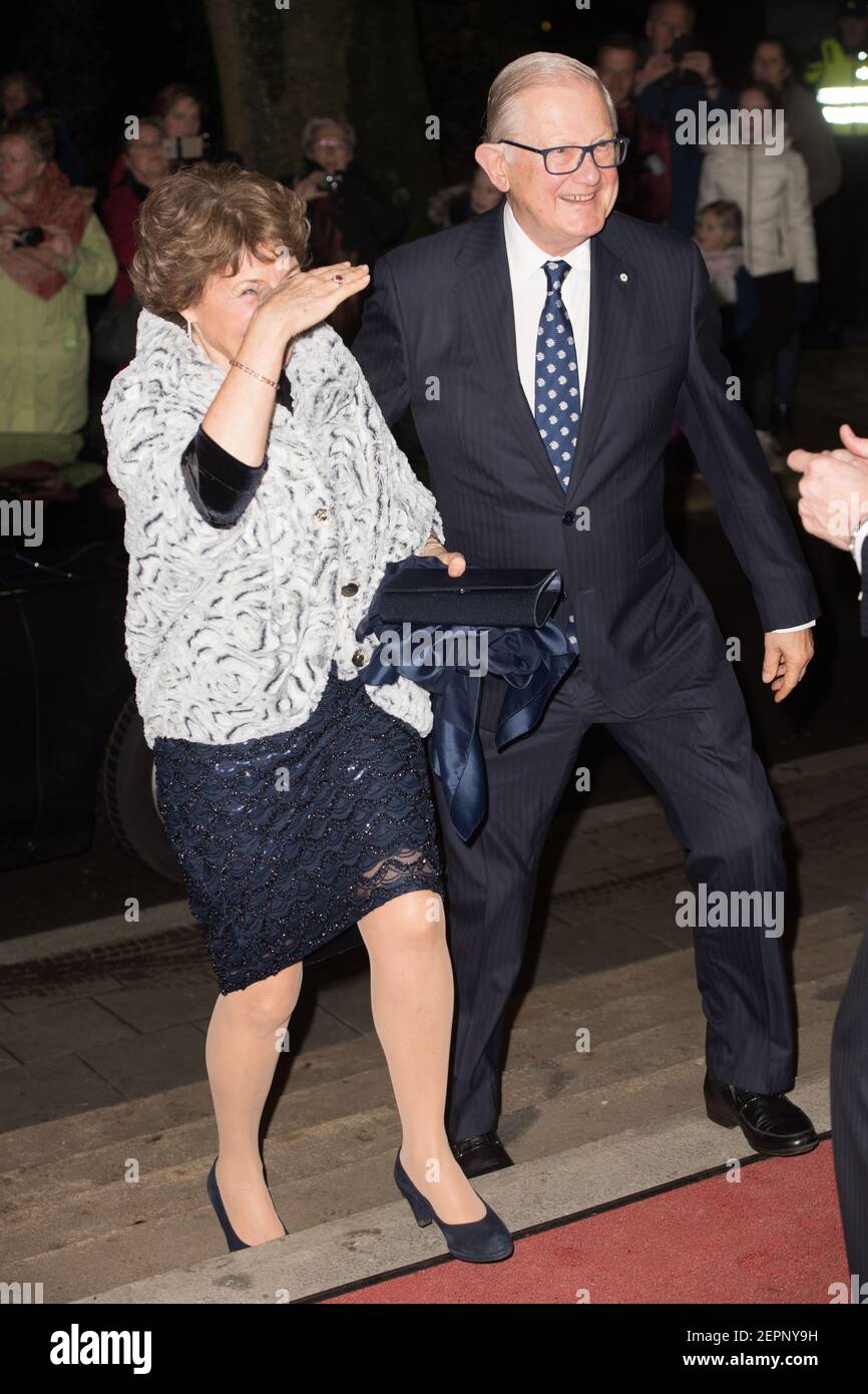 princess Margriet, Pieter van Vollenhoven during the 75th birthday of ...