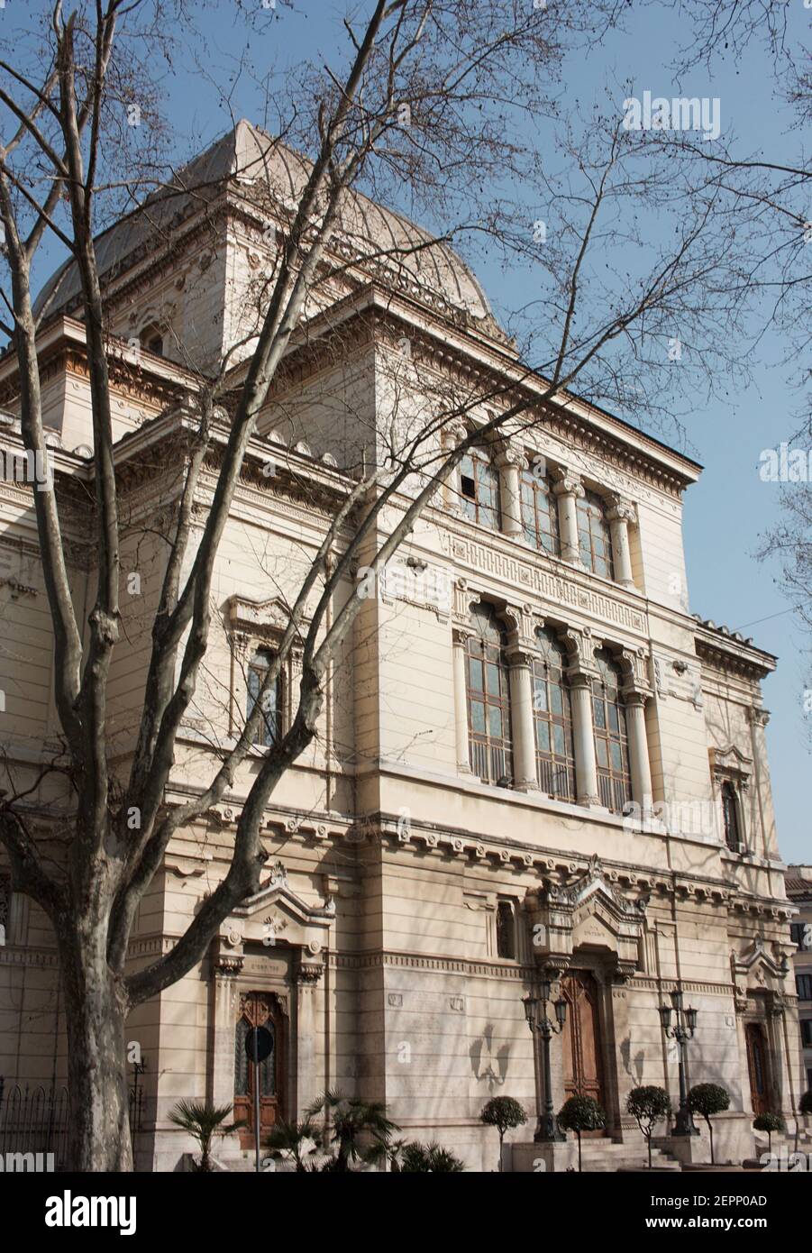 Great Synagogue of Rome Stock Photo - Alamy