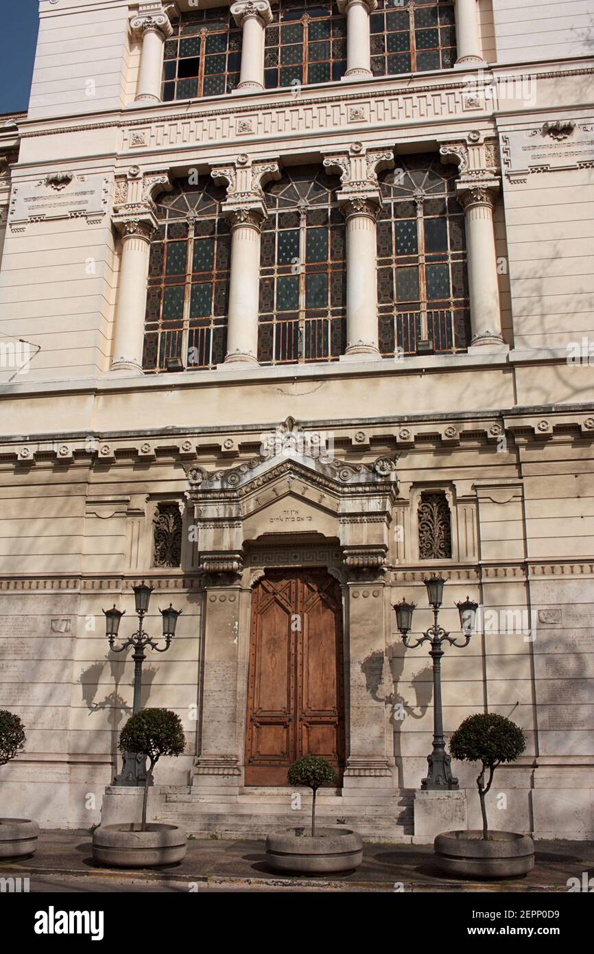 Great Synagogue of Rome Stock Photo - Alamy