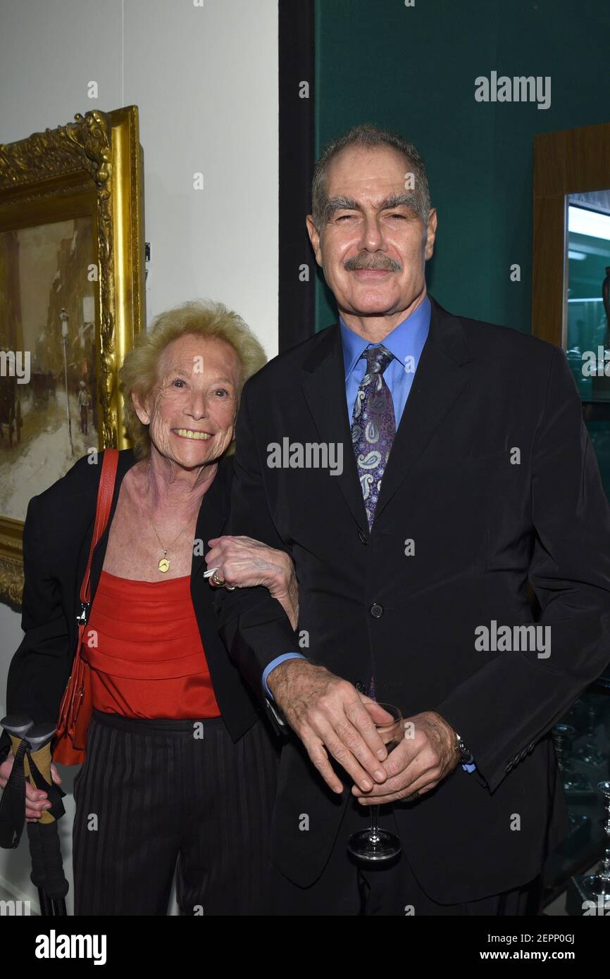 L-R: Iris Love and Christopher Walling attend the Winter Antiques Show ...