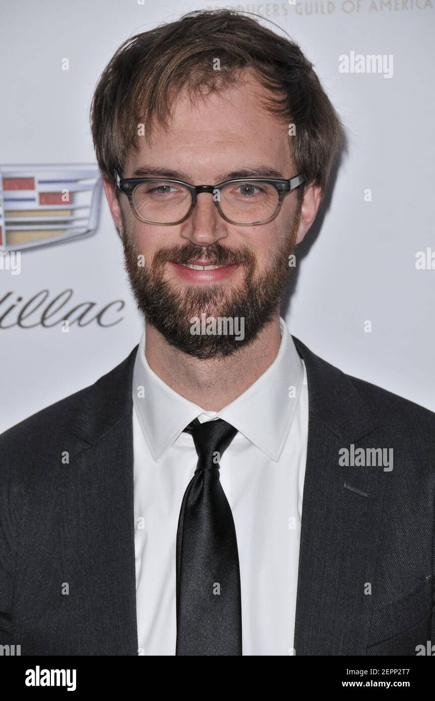 Justin Doble attend the Producers Guild Awards at the The Beverly ...