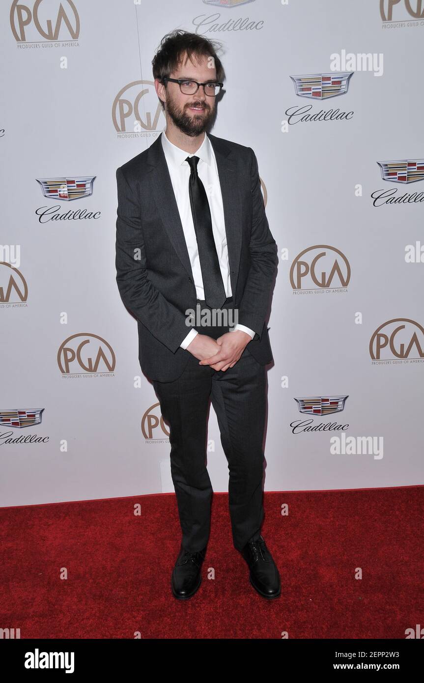Justin Doble attend the Producers Guild Awards at the The Beverly ...