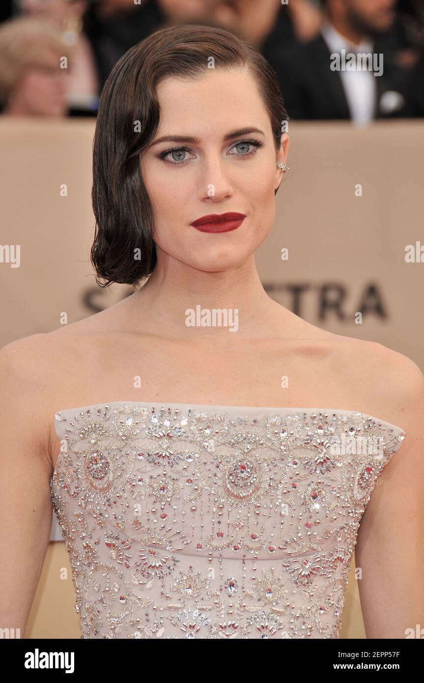 Allison Williams arrives at the 24th annual Screen Actors Guild Awards ...