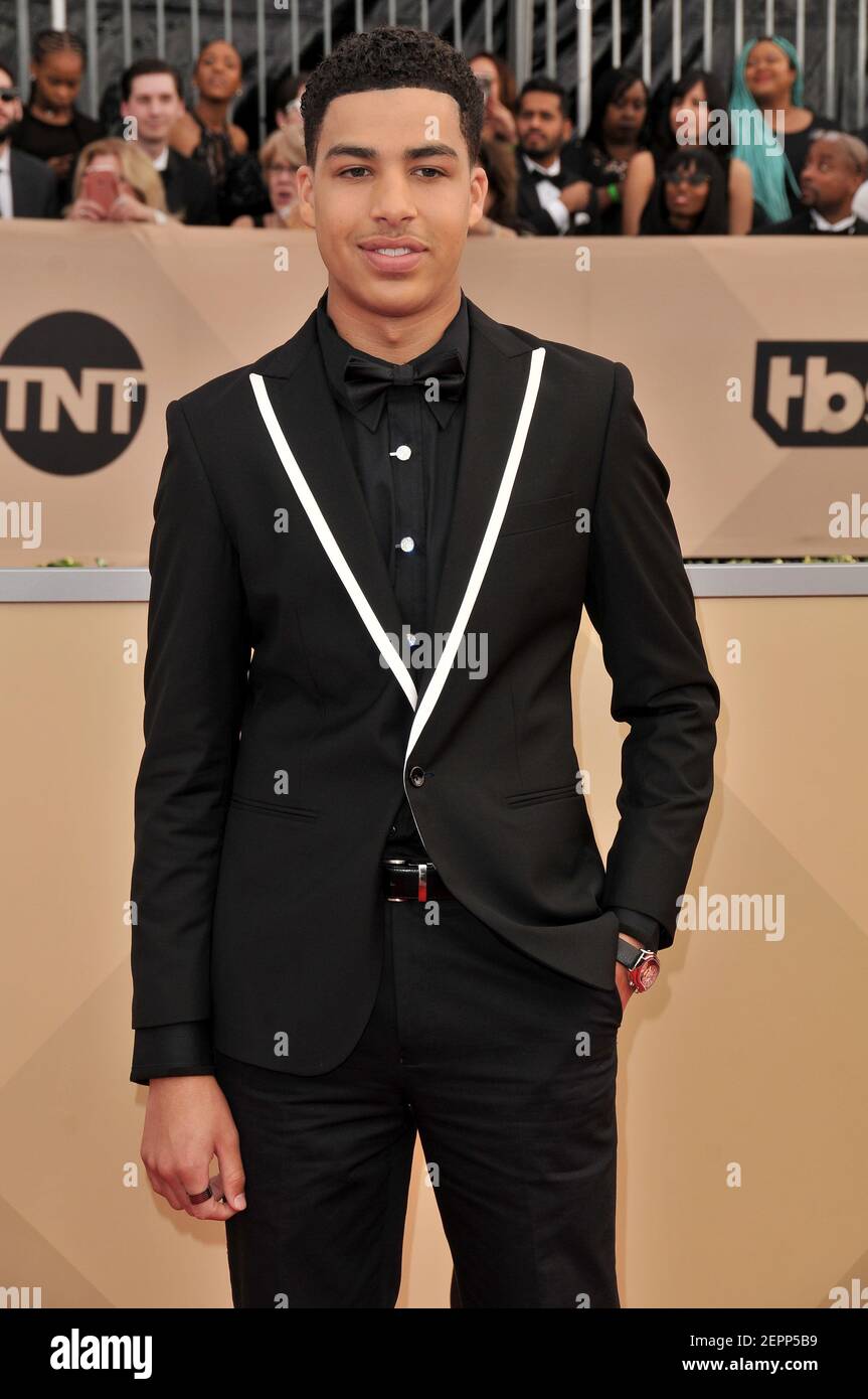 Marcus Scribner arrives at the 24th annual Screen Actors Guild Awards ...