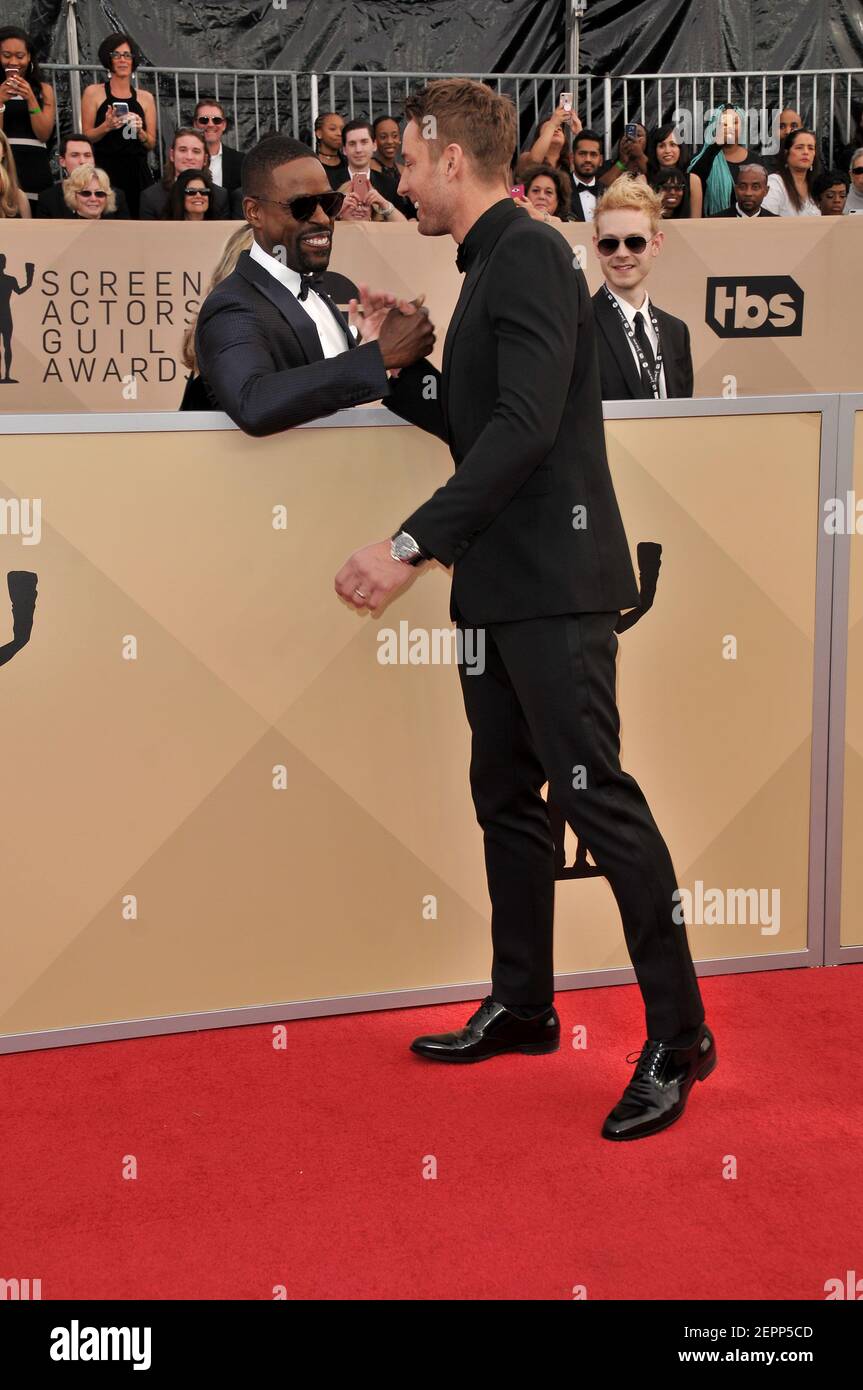 Justin Hartley arrives at the 24th annual Screen Actors Guild Awards at ...