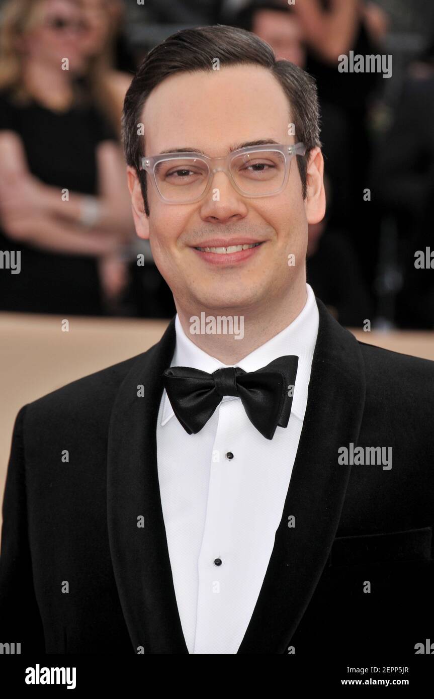 Nelson Franklin arrives at the 24th annual Screen Actors Guild Awards ...