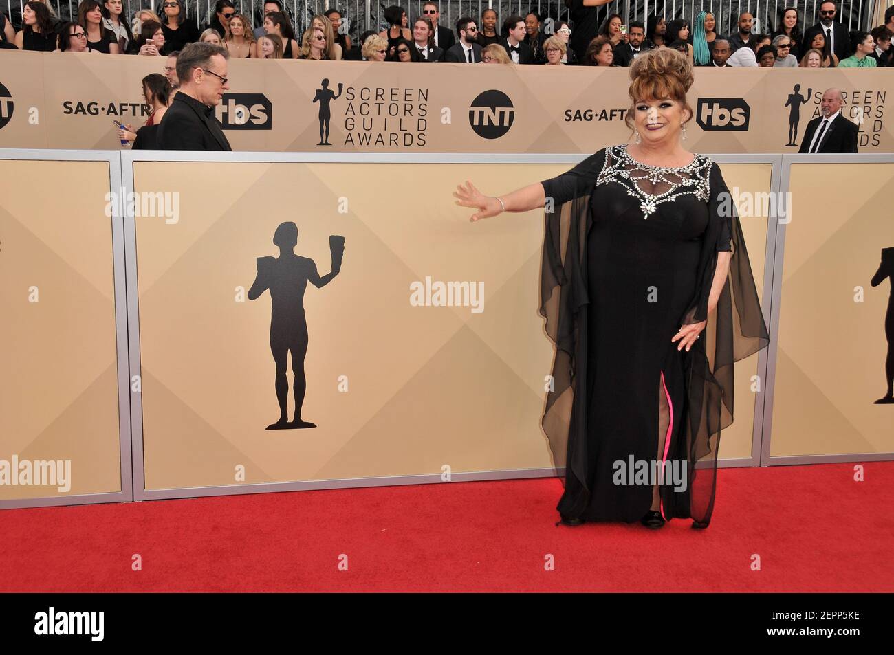 Lin Tucci arrives at the 24th annual Screen Actors Guild Awards at The ...