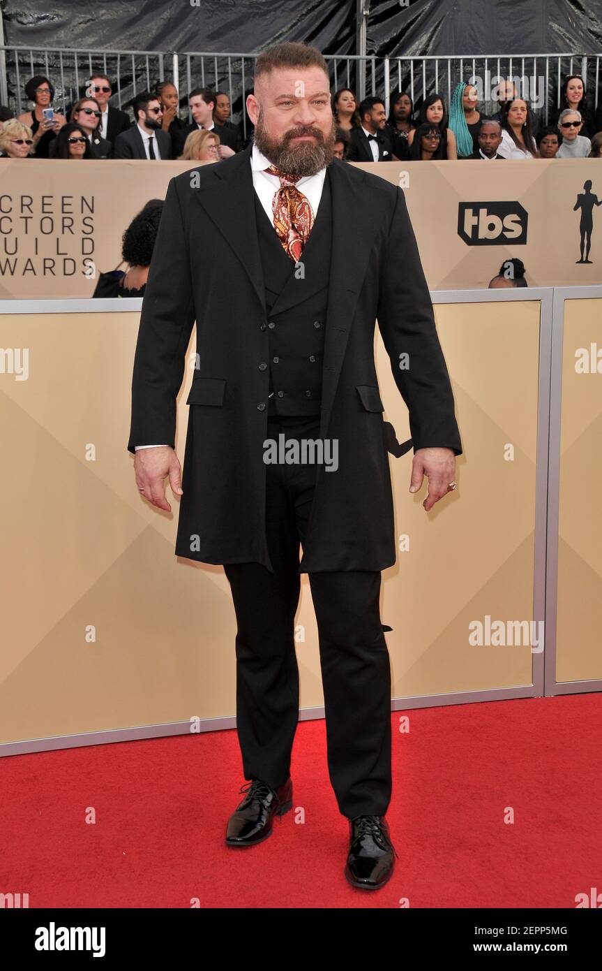 Brad William Henke arrives at the 24th annual Screen Actors Guild ...