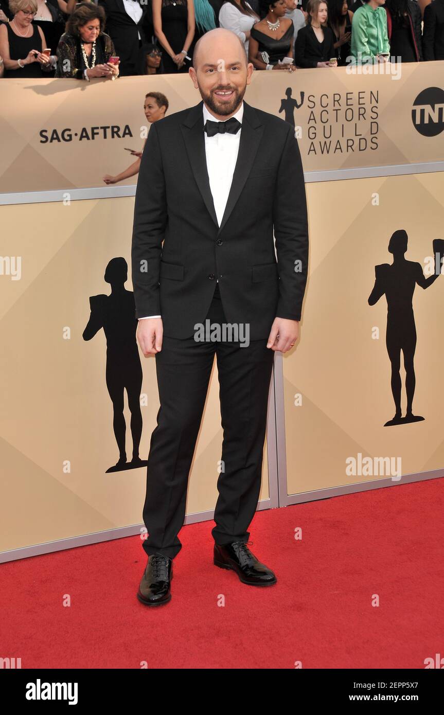 Paul Scheer arrives at the 24th annual Screen Actors Guild Awards at ...