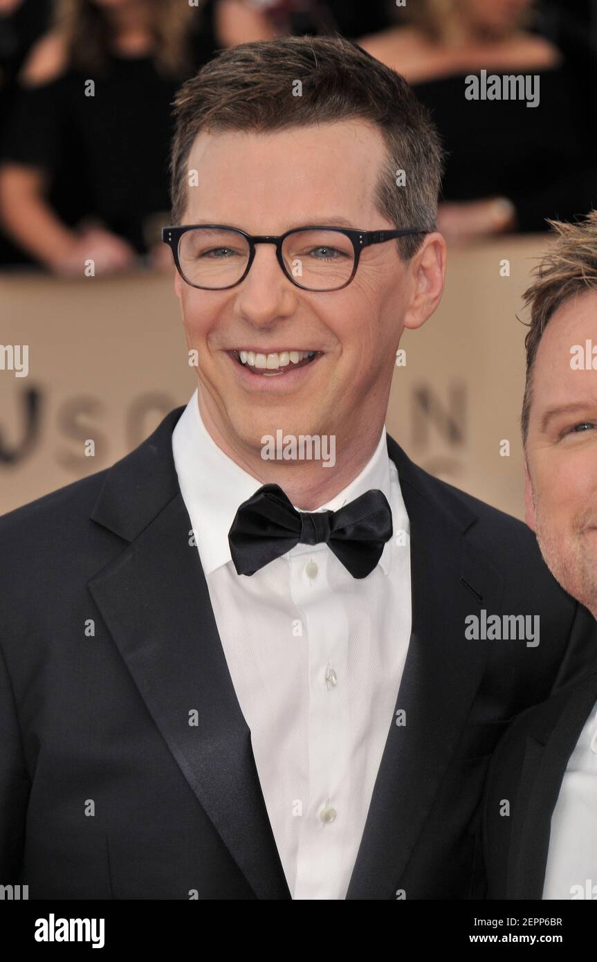 Sean Hayes arrives at the 24th annual Screen Actors Guild Awards at The ...
