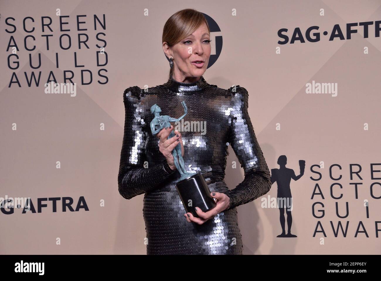 Allison Janney at the 24th annual Screen Actors Guild Awards at The ...