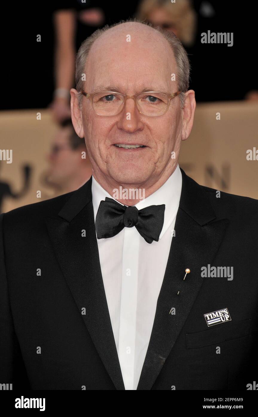 Richard Jenkins arrives at the 24th annual Screen Actors Guild Awards ...