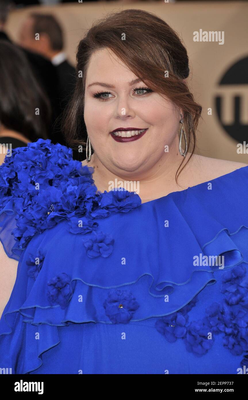 Chrissy Metz arrives at the 24th annual Screen Actors Guild Awards at ...