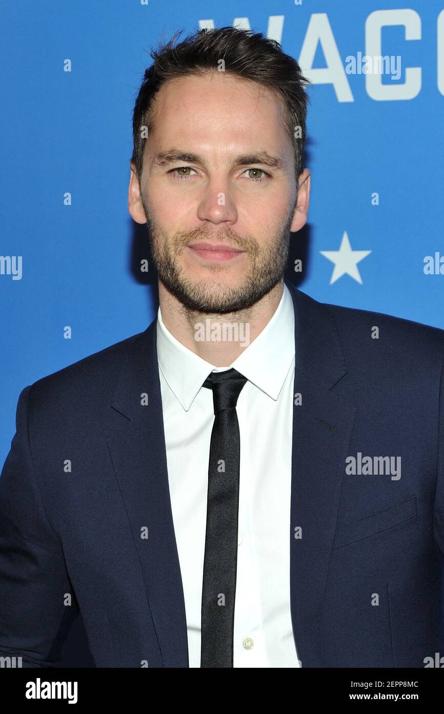 Actor/exec. prod. Taylor Kitsch attends the world premiere of WACO at ...