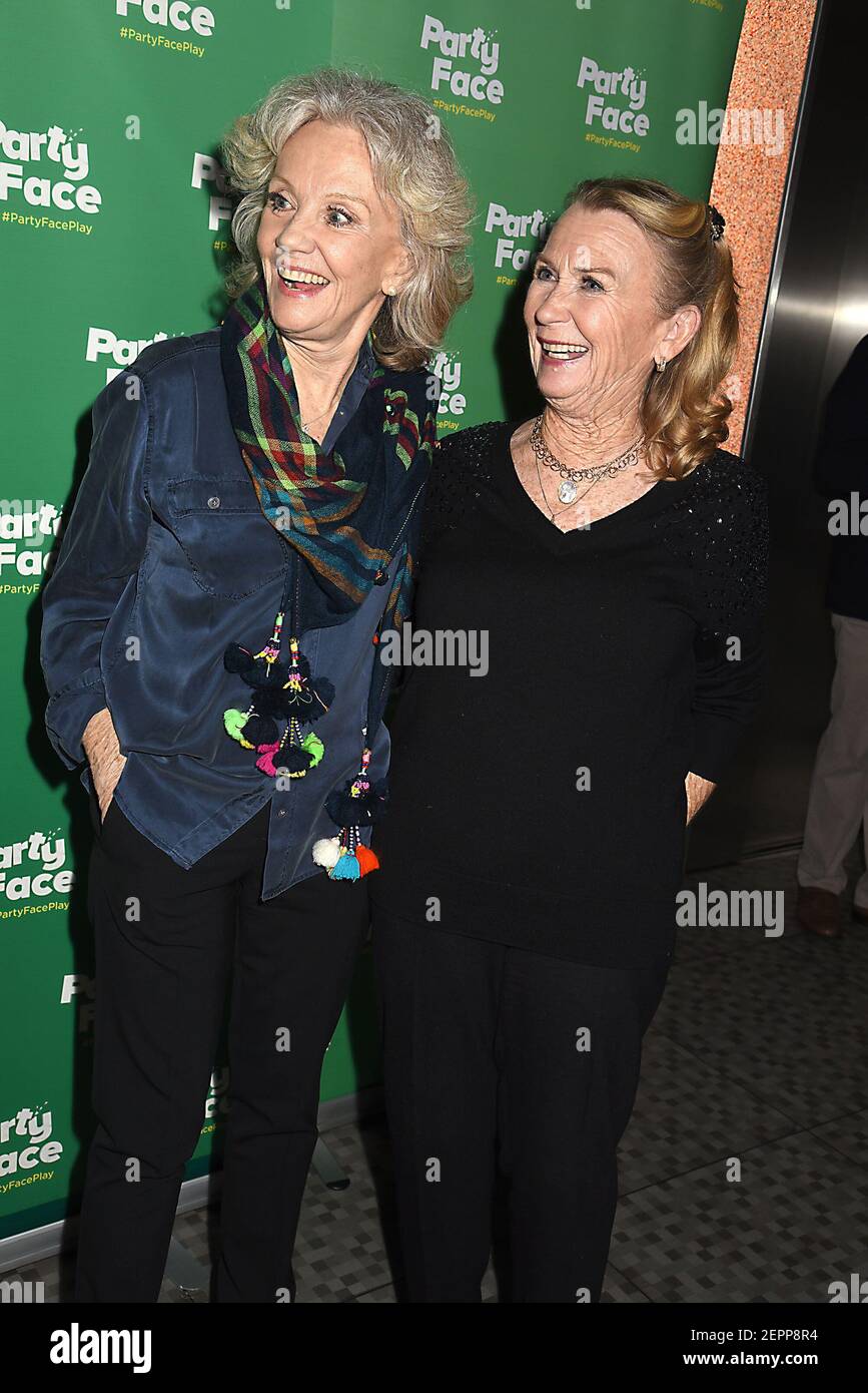actress Haley Mills and sister Juliet Mills attend the Opening Night of "Party Face" on January ...