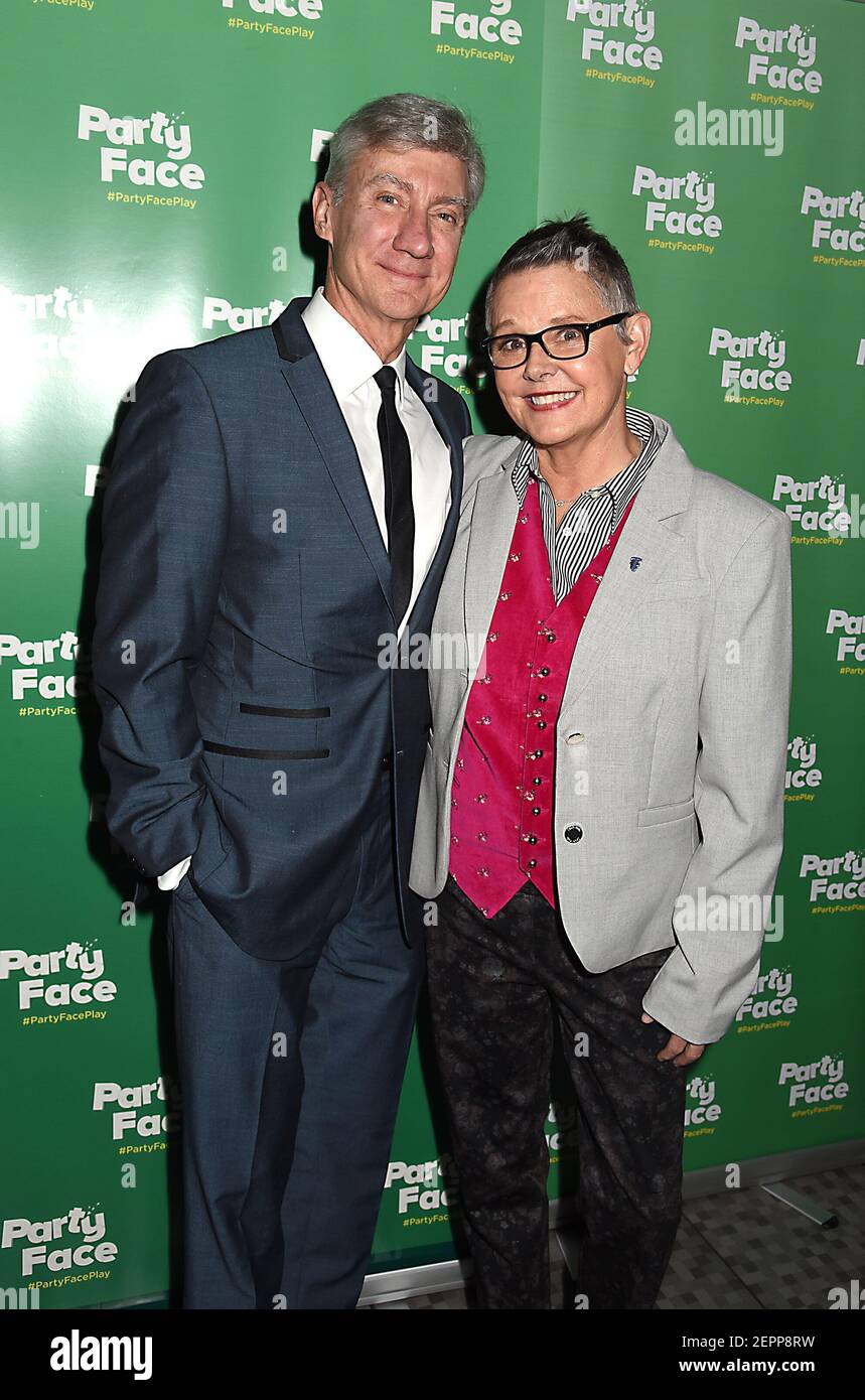 David Garrison and Amanda Bearse, costars of "Married with... Children ...