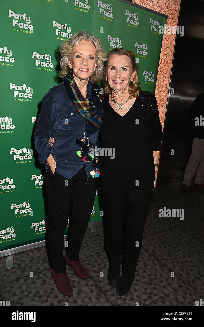 actress Haley Mills and sister Juliet Mills attend the Opening Night of "Party Face" on January ...