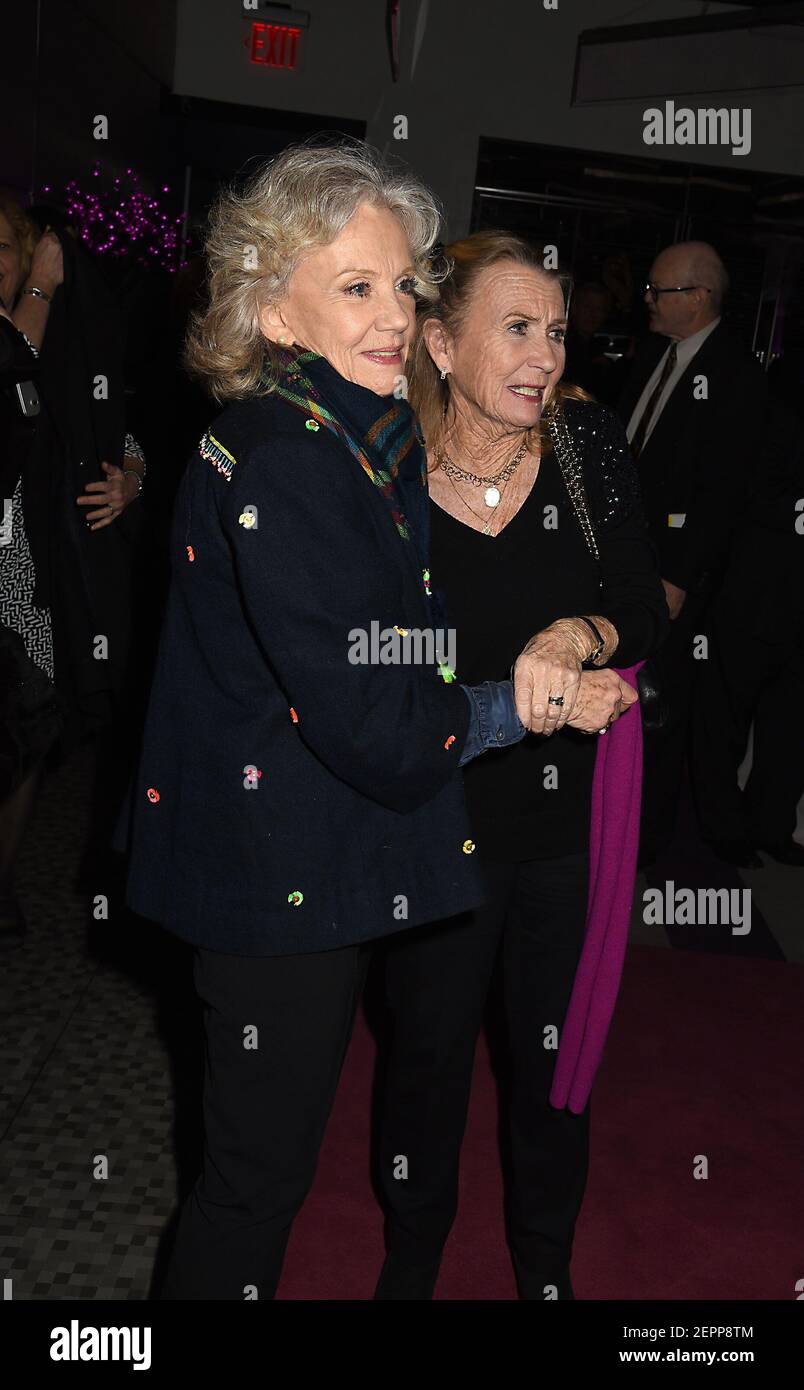 actress Haley Mills and sister Juliet Mills attend the Opening Night of "Party Face" on January ...