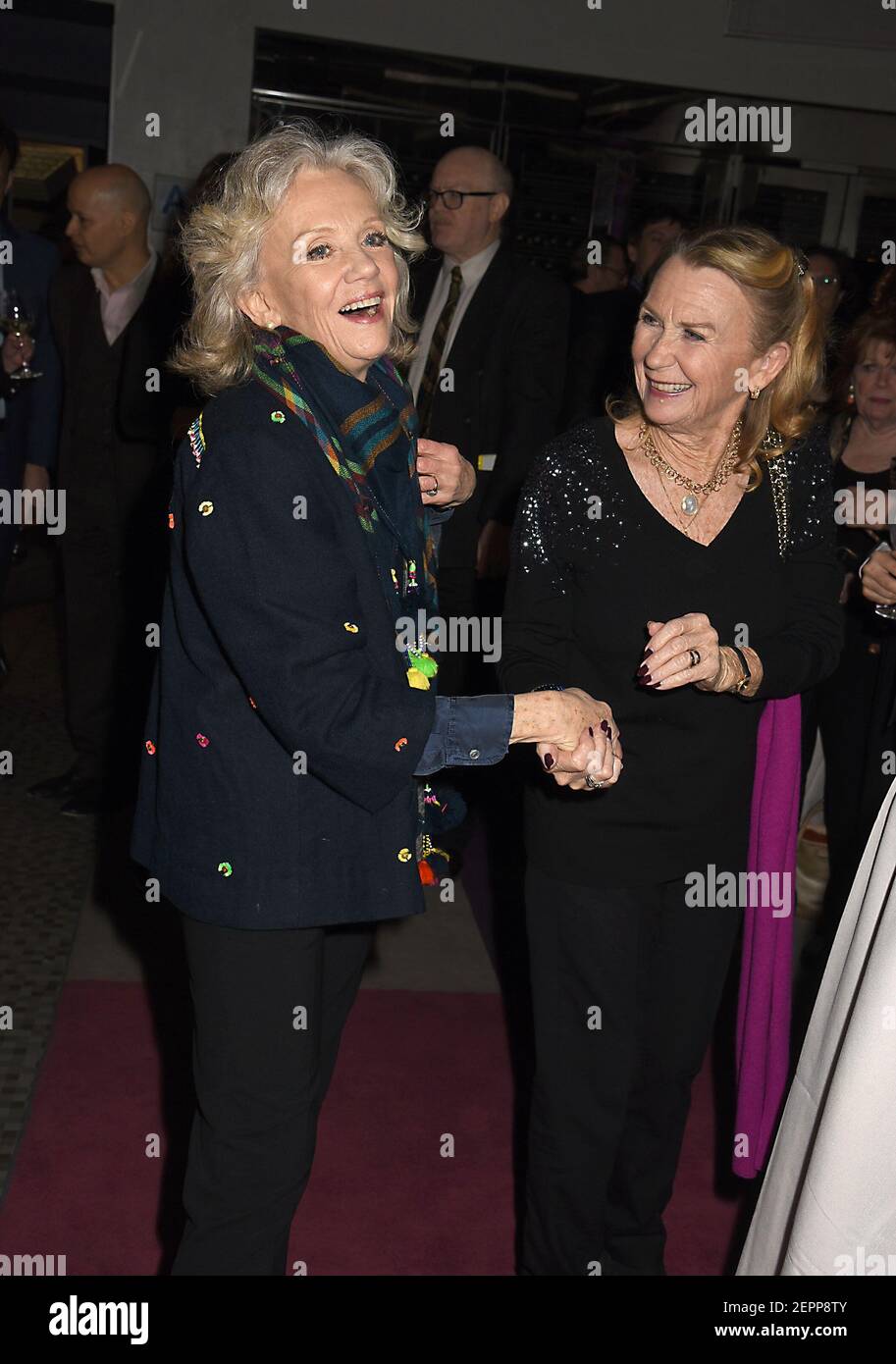 actress Haley Mills and sister Juliet Mills attend the Opening Night of "Party Face" on January ...