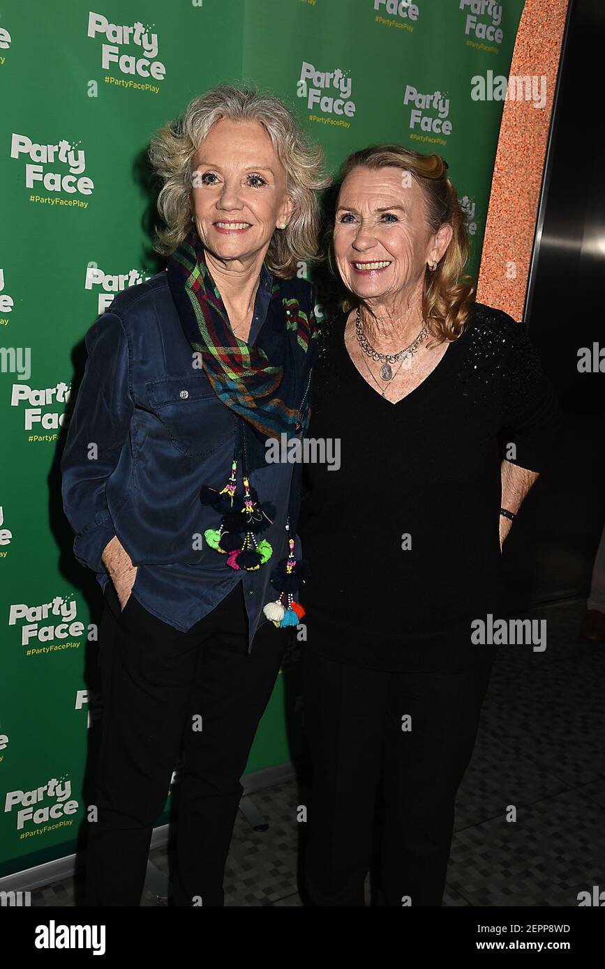 actress Haley Mills and sister Juliet Mills attend the Opening Night of "Party Face" on January ...