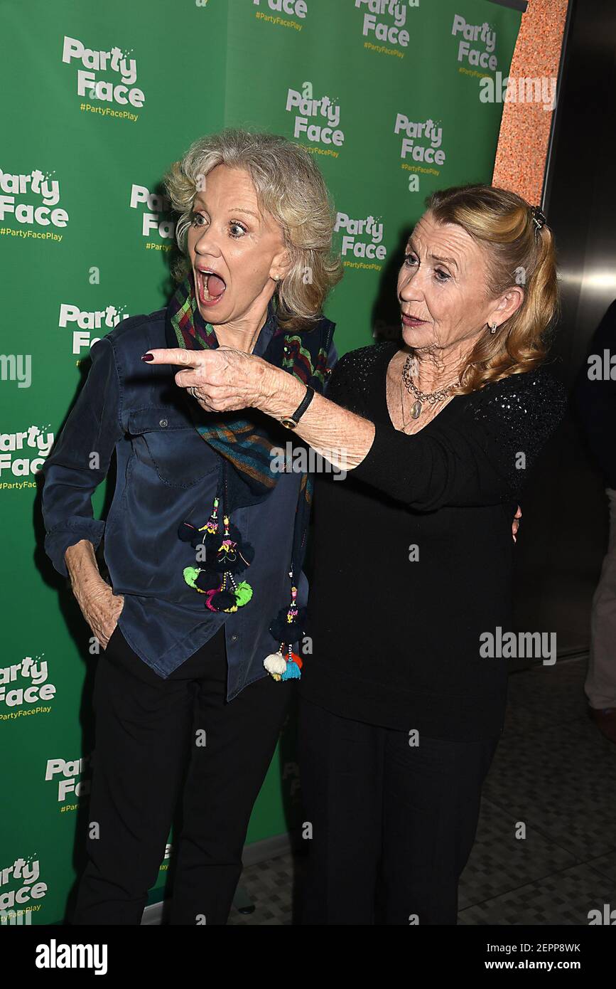 actress Haley Mills and sister Juliet Mills attend the Opening Night of "Party Face" on January ...
