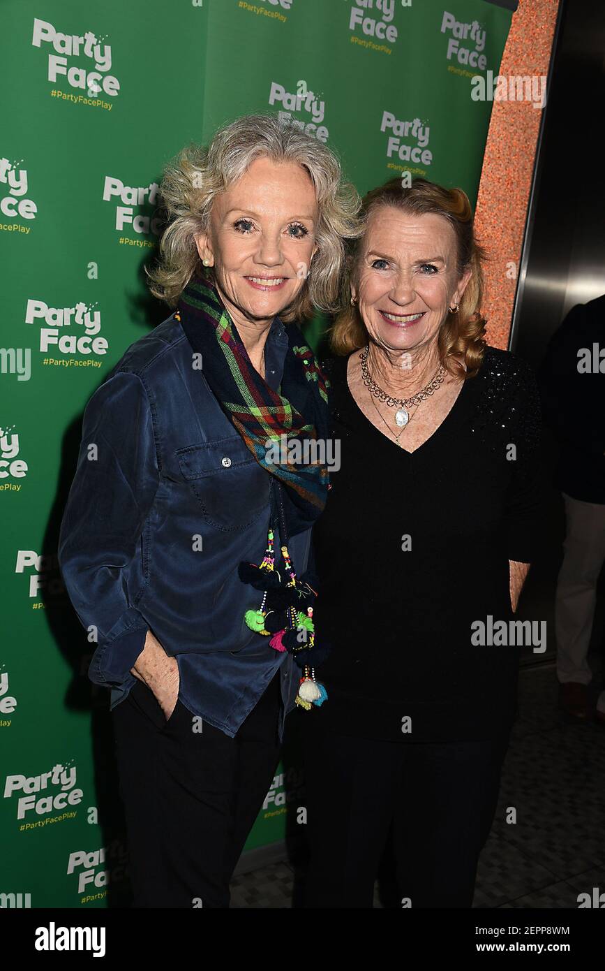actress Haley Mills and sister Juliet Mills attend the Opening Night of "Party Face" on January ...