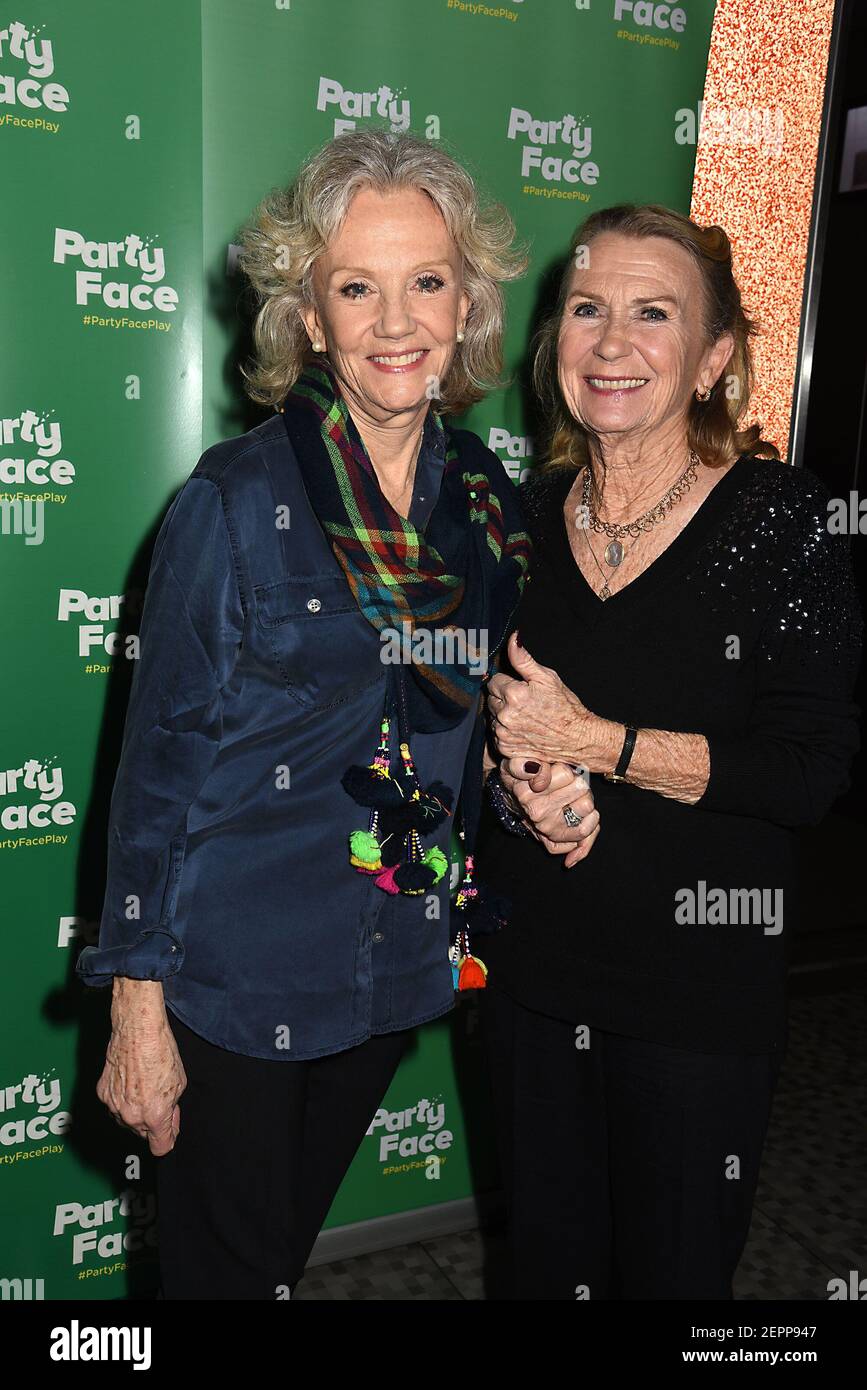 actress Haley Mills and sister Juliet Mills attend the Opening Night of "Party Face" on January ...