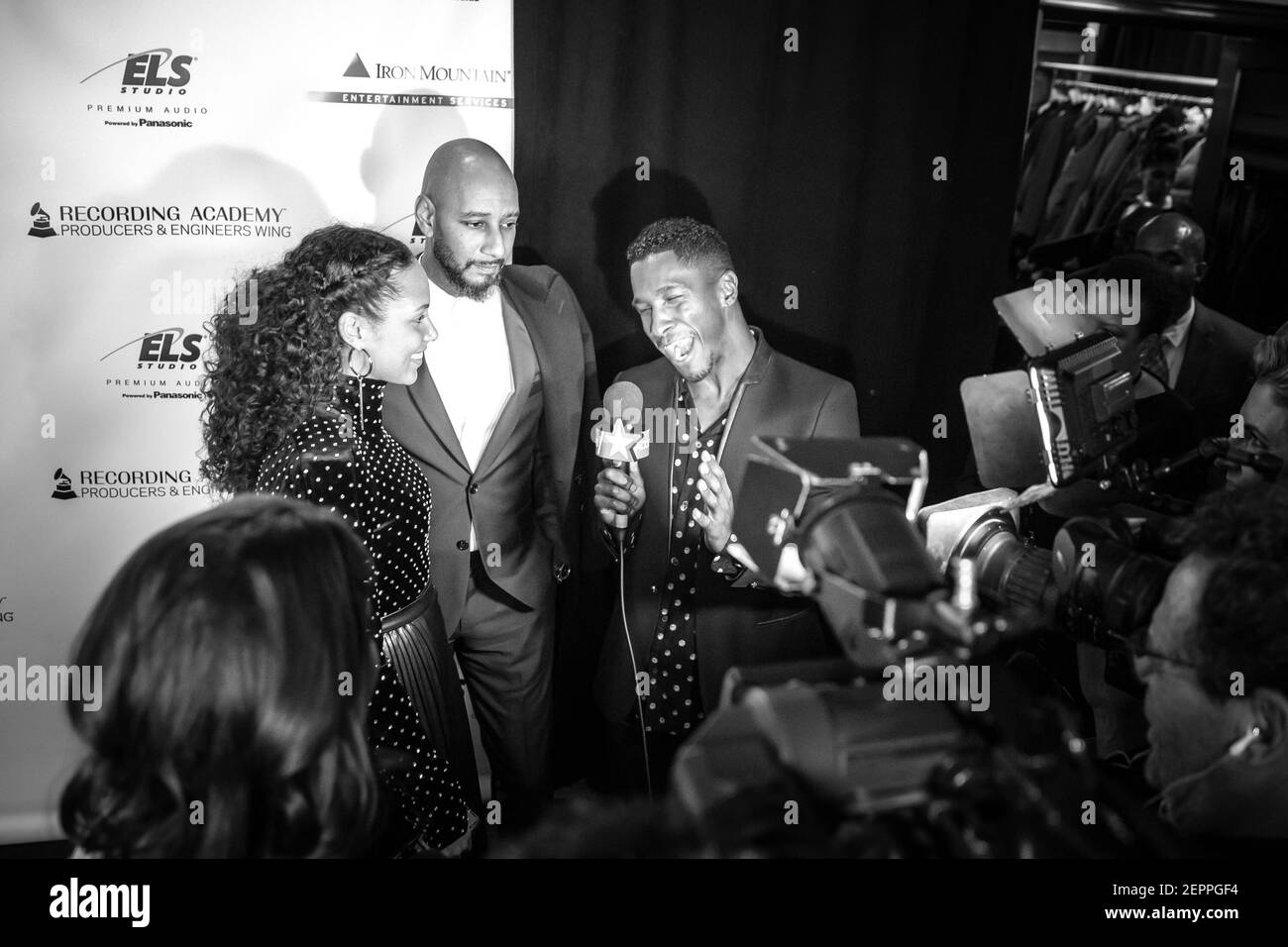 Alicia Keys with her husband Kasseem Dean, aka ' Swizz Beatz' attend ...