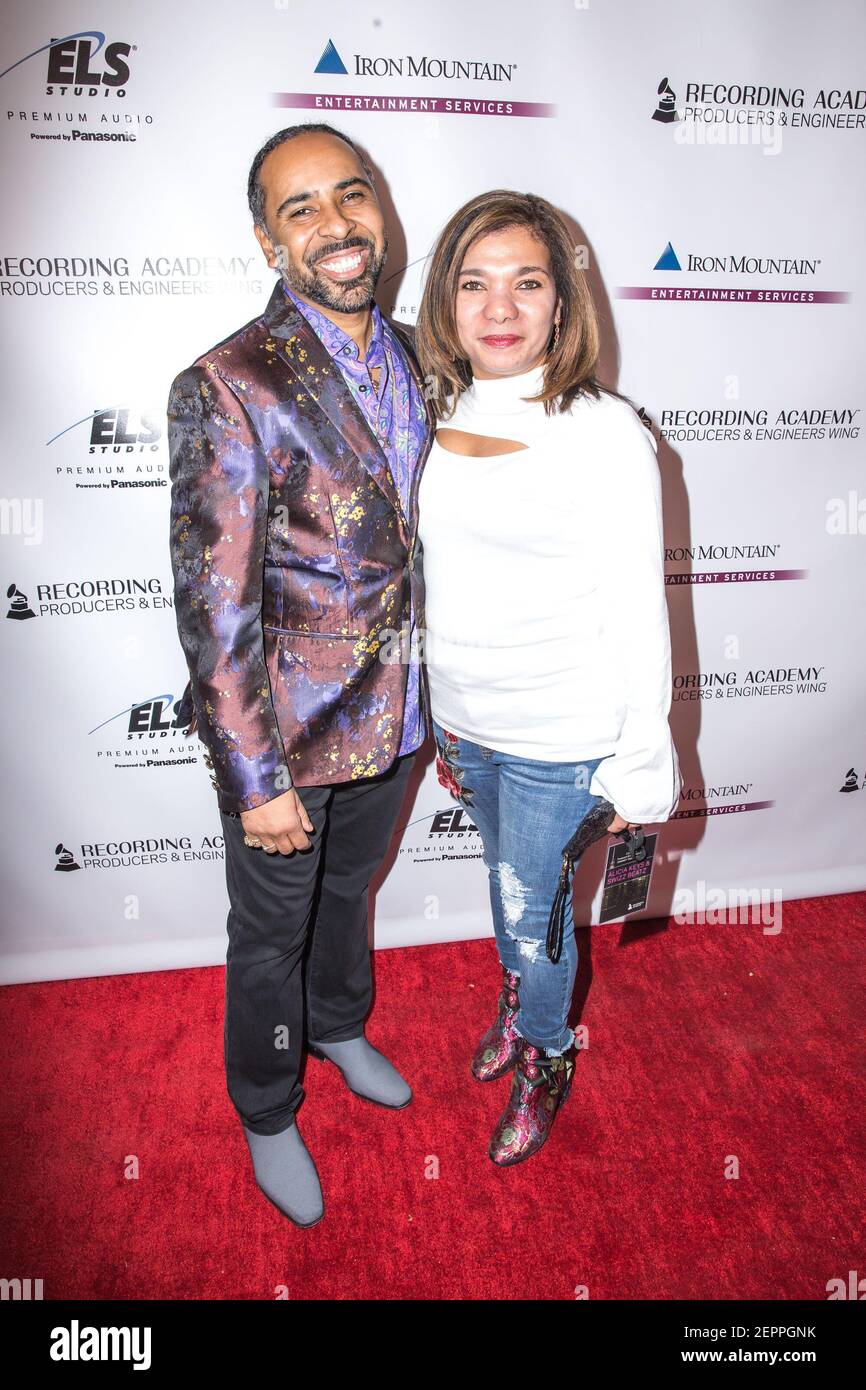Boo and Tanya Mitchell attend the Recording Academy Producers and ...