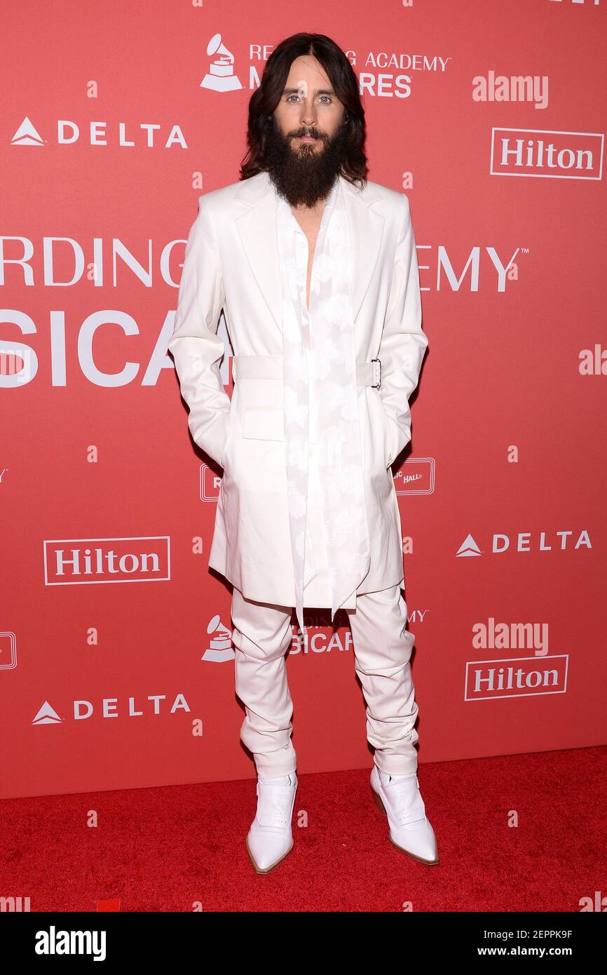 Actor/singer Jared Leto attends MusiCares Person of the Year honoring ...