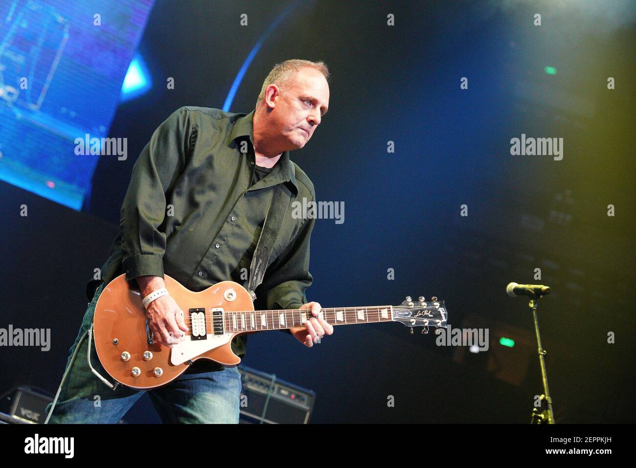 Members of the band Dramarama perform onstage during K-EARTH 101's ...