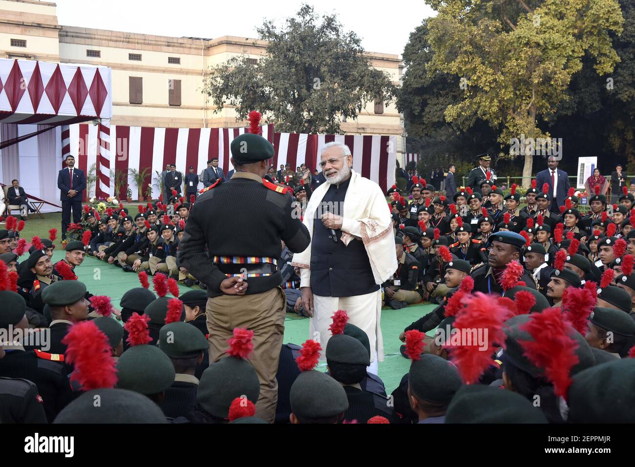 Cadet from national cadet corps hi-res stock photography and images - Alamy