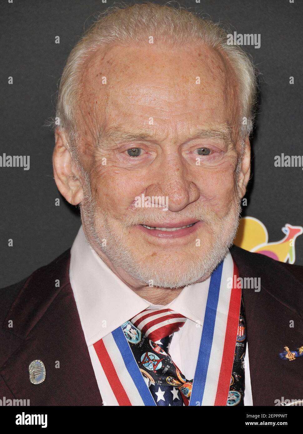 Buzz Aldrin arrives at the 2018 G'Day USA Los Angeles Gala held at the ...