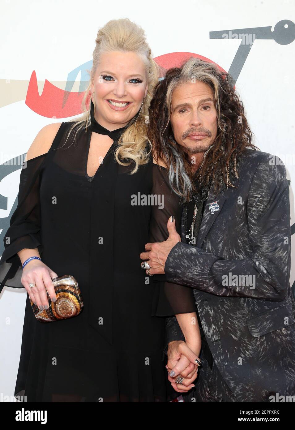 LOS ANGELES, CA - JANUARY 28: Melissa Peterman, Steven Tyler, at Steven ...