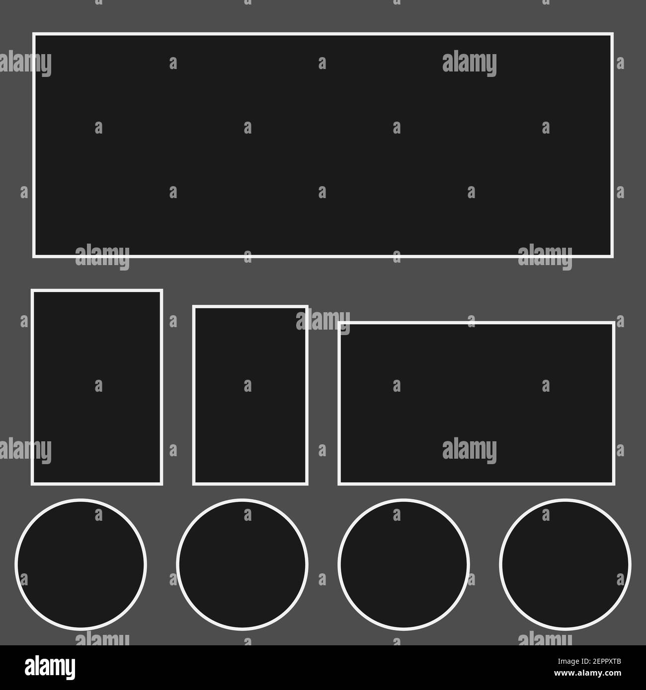 Abstract generic website background Black and White Stock Photos ...