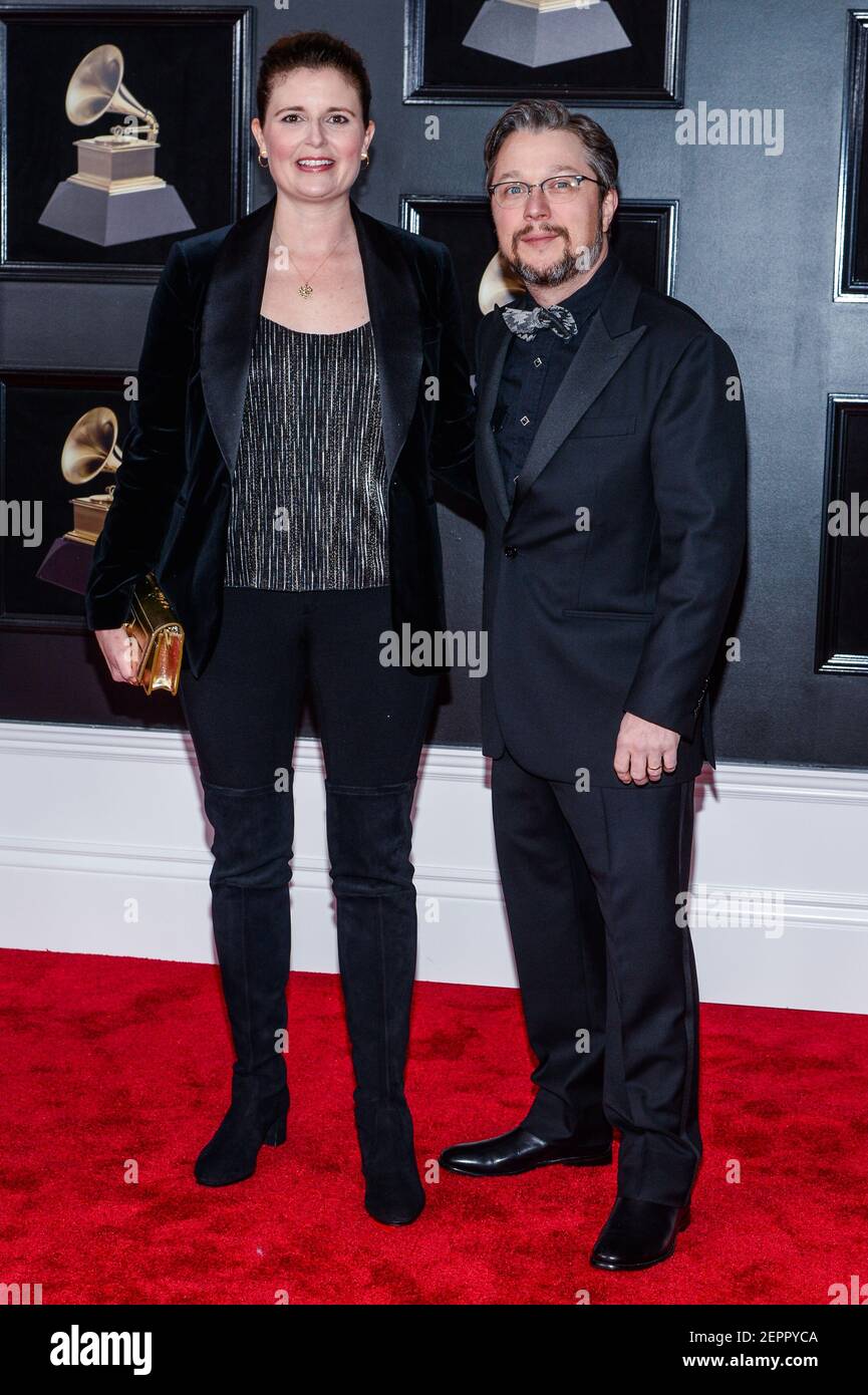 April Ledbetter and Steven Lance Ledbetter arrive at the 60th Annual ...