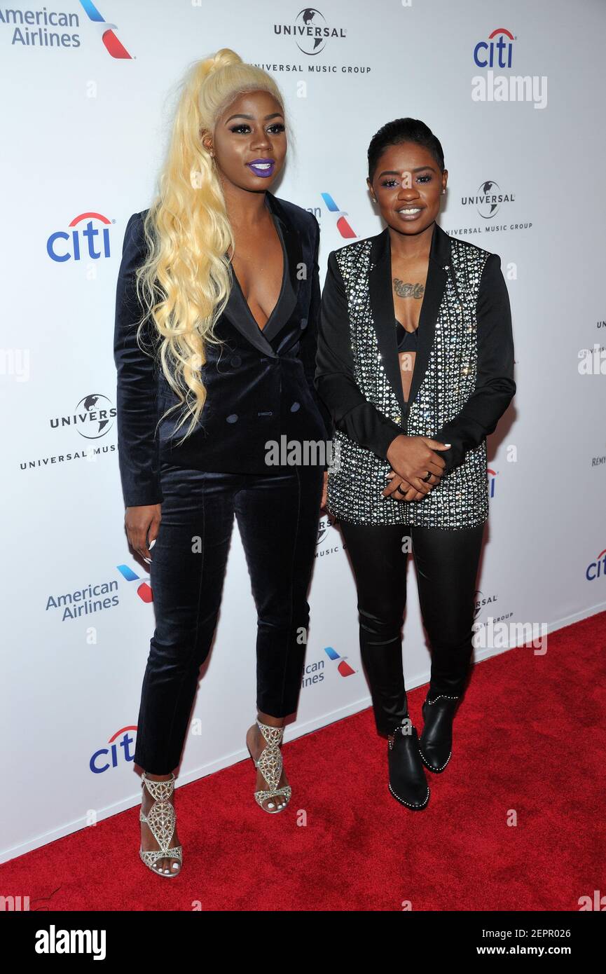 Actresses Zana Ray and Bre-Z attend the Universal Music Group 2018 ...